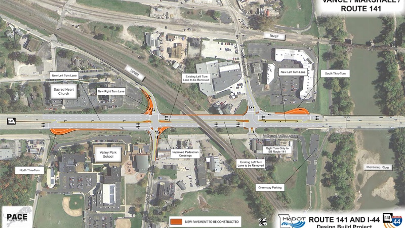 Missouri Route 141 and Interstate 44 Corridor Upgrades in Multiple ...
