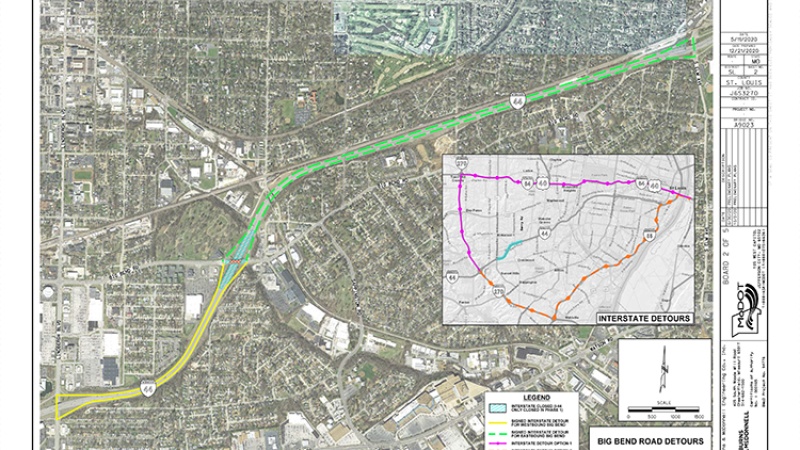 Big Bend over I-44 bridge replacement | Missouri Department of ...