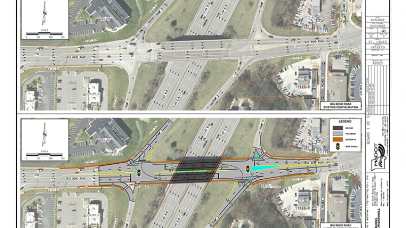 Big Bend over I-44 bridge replacement | Missouri Department of ...