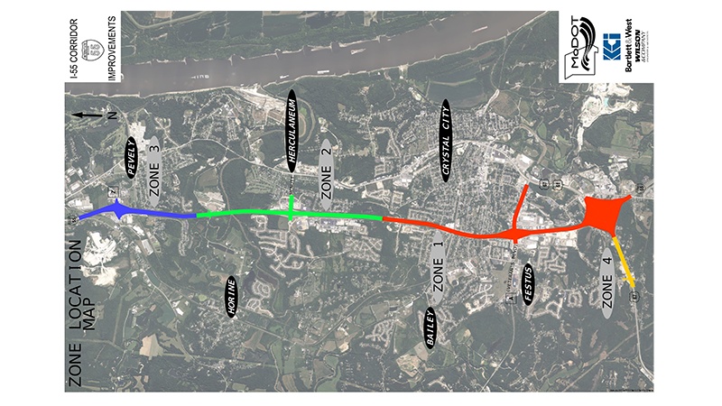 Interstate 55 Corridor Upgrades in Jefferson County | Missouri ...