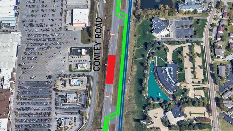 Construction Map: Traffic Shift of U.S. Route 63 in Columbia | Missouri ...